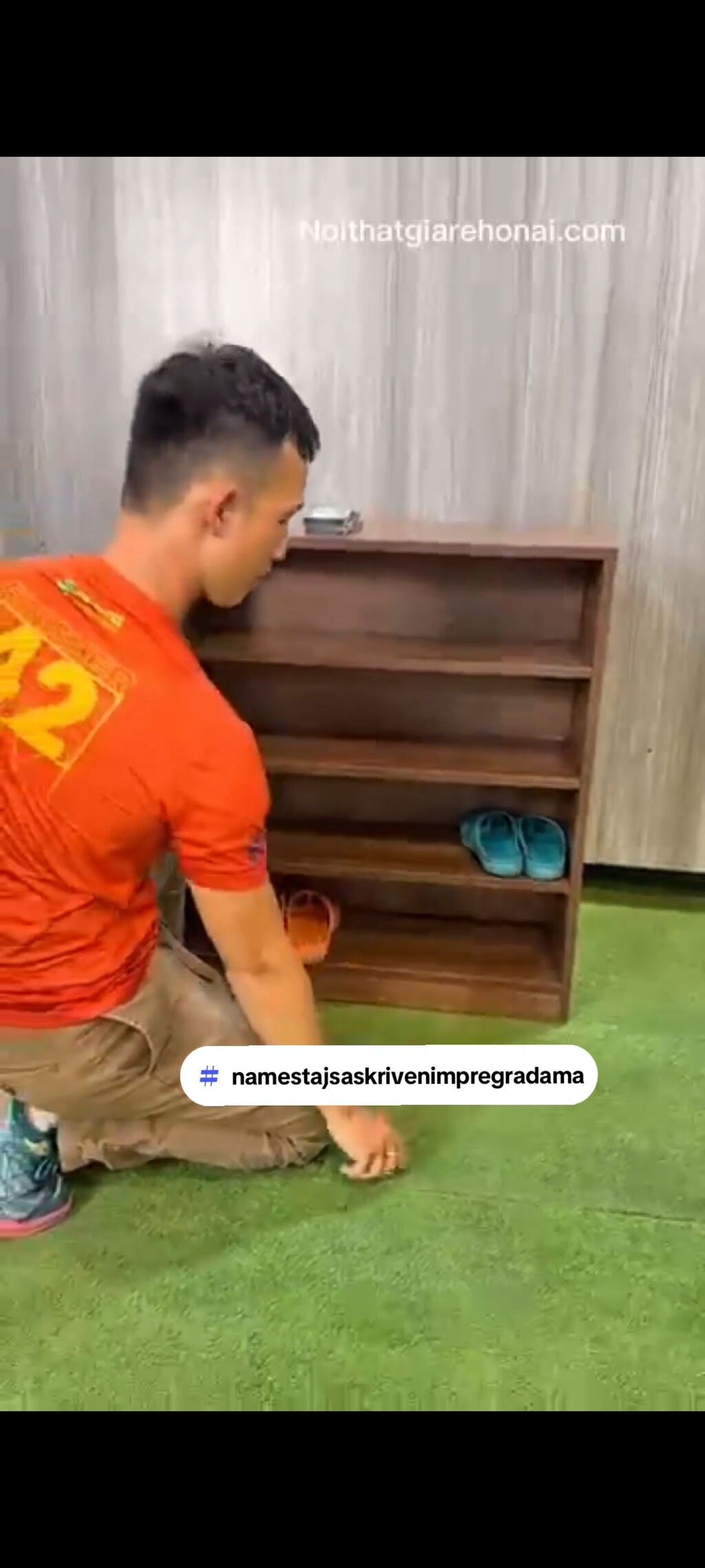 -Cipelarnik sa skrivenim pregradama se se moze izraditi od materijala