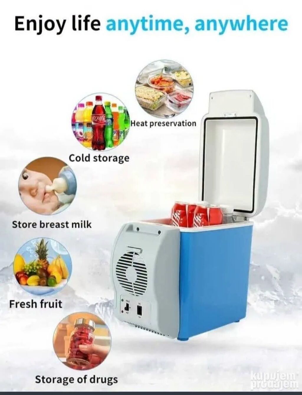 Mini frižider od 7,5L Cena 6200 din Naziv proizvoda]: Mini frižider