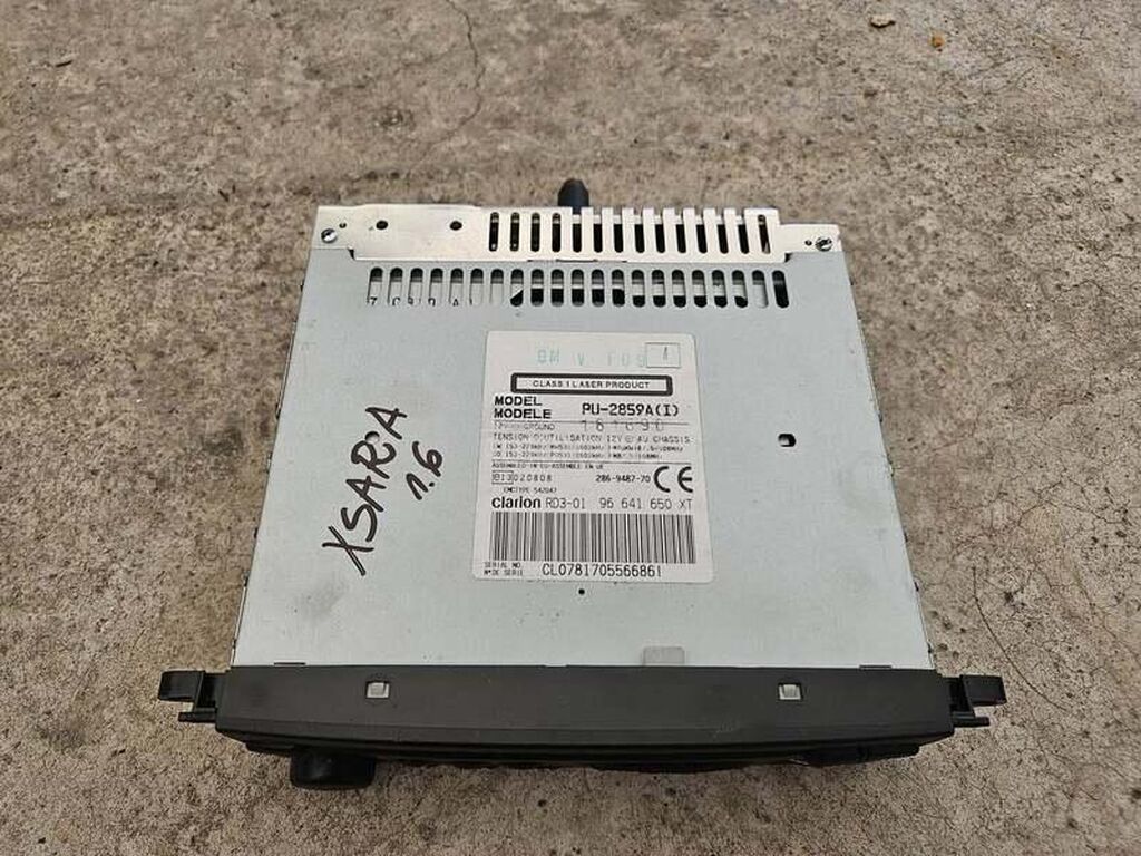 RADIO CD ZA CITROEN XSARA PICASSO