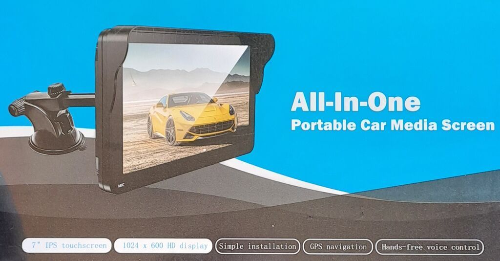 All-In-One Portable Car Media Screen – prenosivi multimedijalni ekran