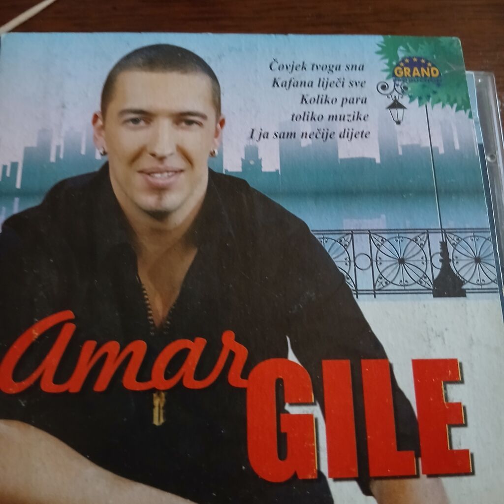 CD album: Amar Gile – Grand Production Izdanje sadrži pesme: - Čovjek