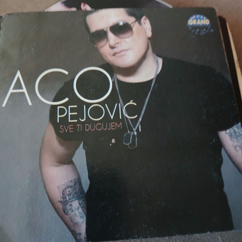 CD album: Aco Pejović – “Sve ti dugujem” (Grand Production) -