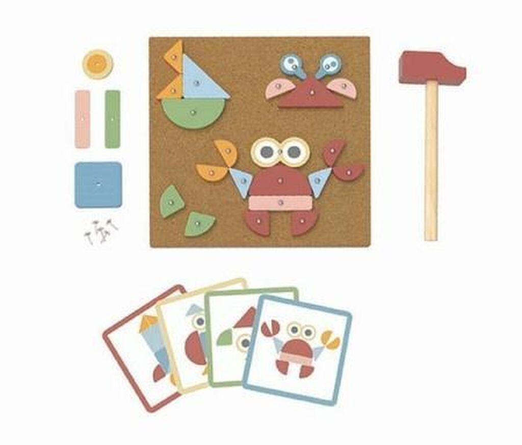 Drvena igra sa čekićem – My Forest Friends (Tooky Toy) Opis: -