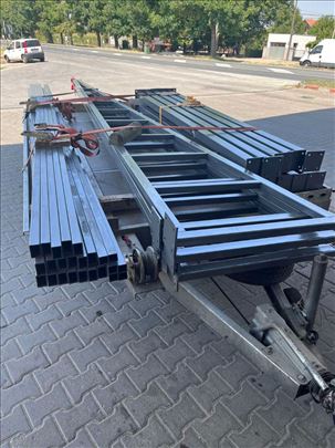 Konstrukcija hale 16x6x3 metra
