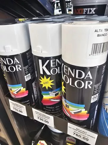 SPREJ ZA TEMPERATURE 600°C KENDA KOLOR