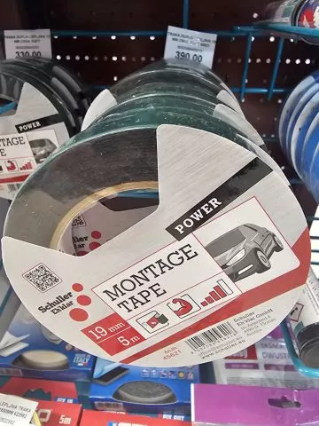 DVOSTRANO LEPLJIVA TRAKA ZA AUTO MONTAGE TAPE SCHULLER