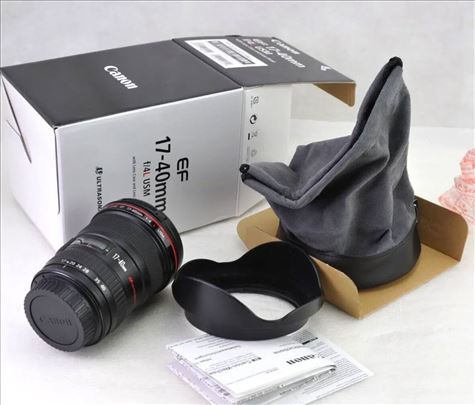 Canon 17-40mm f/4 L USM - kao nov (full pakovanje)