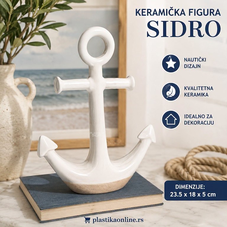 Keramička figura SIDRO 23.5X18X5cm