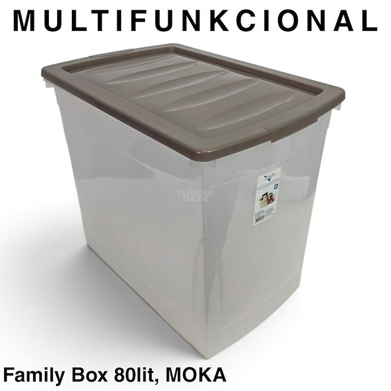 Kutija za odlaganje 80L – Family box 80l -MOKA