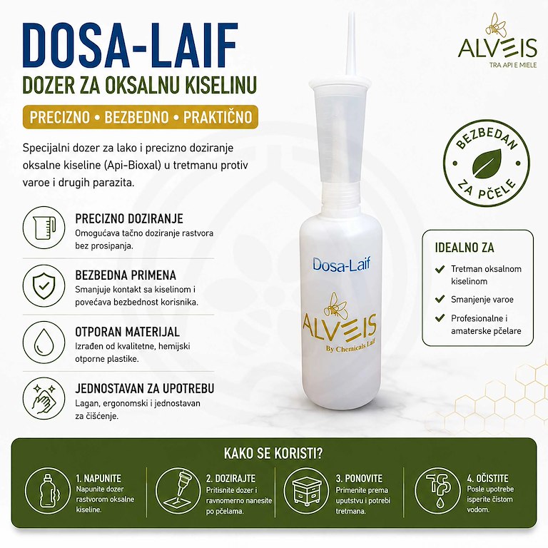 92112 - Dosa-Laif – dozer za oksalnu kiselinu 600 ml