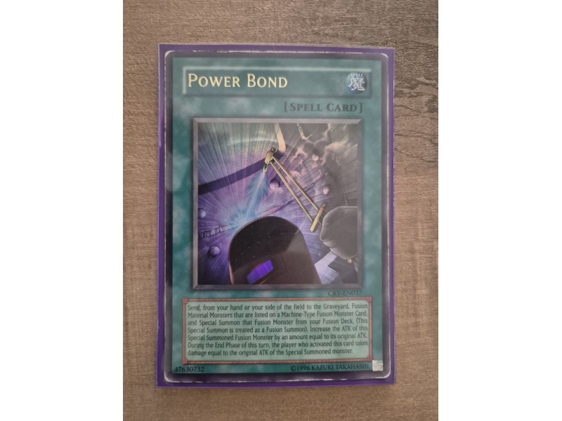 Yu-Gi-Oh! Power Bond - CRV-EN037 - Secret Rare