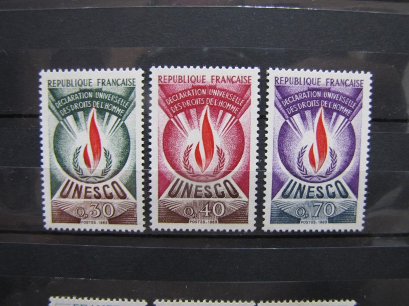 FRANCUSKA 1969god. mi9-11** UNESCO