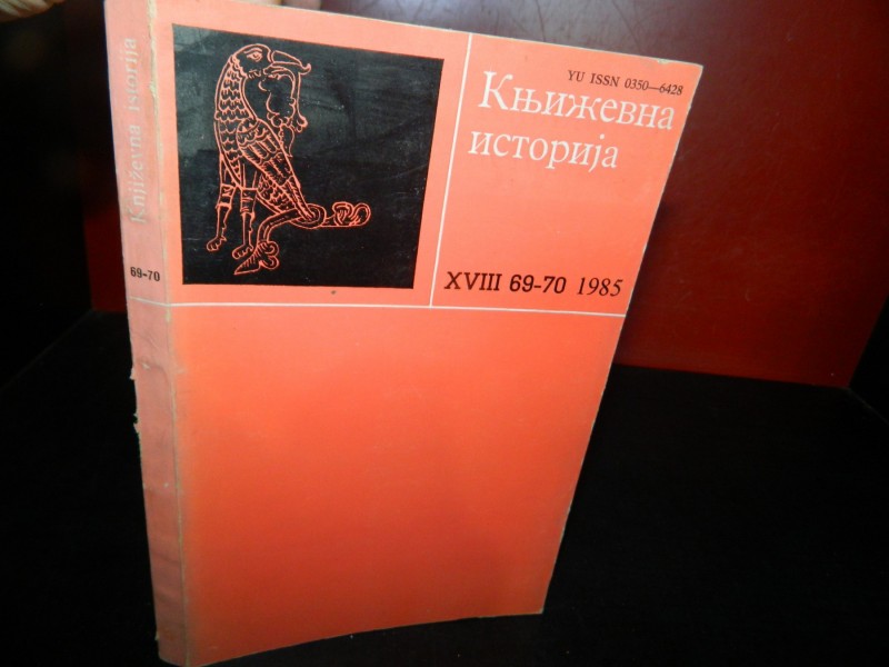 Časopis Književna istorija 69-70 * 1985 XVIII