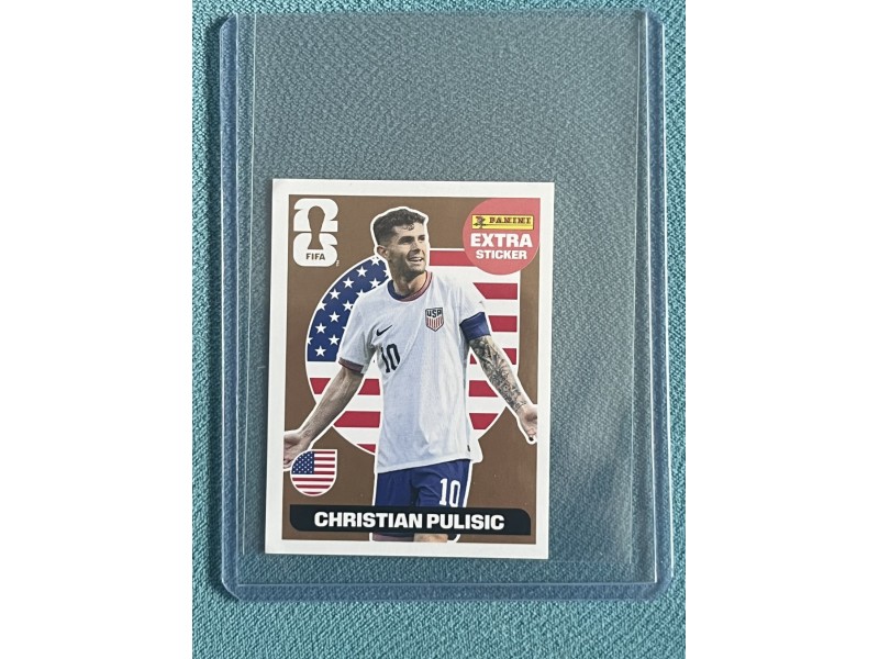 WC 2026- EXTRA STICKER - Christian Pulisic BRONZE