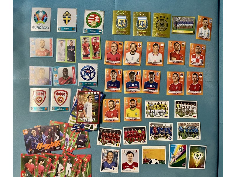 LOT 71 slicica (WC 2018-22, Euro 2012-20…