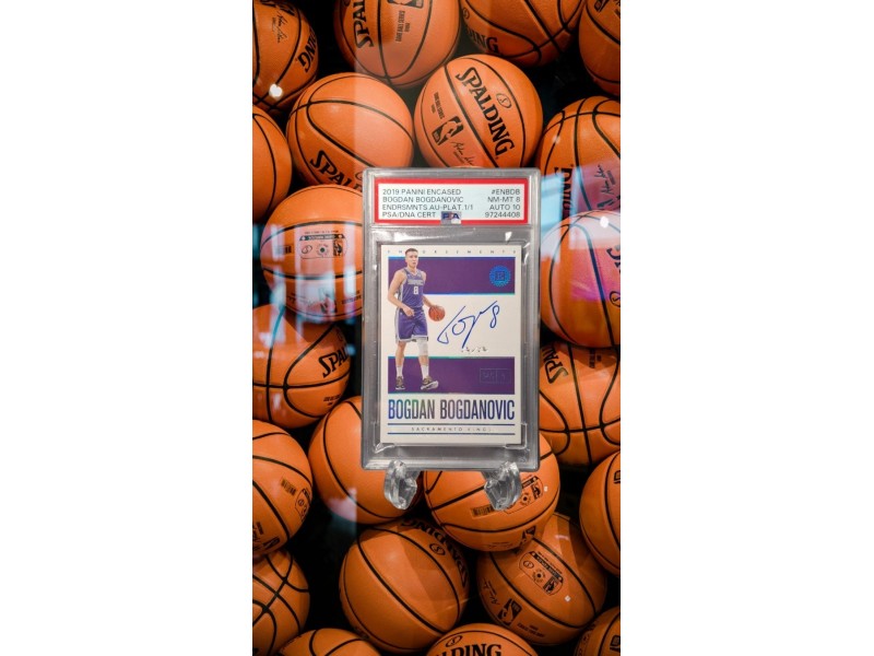 BOGDAN BOGDANOVIĆ 1 od 1 PANINI ENCASED AUTO PSA 8-10