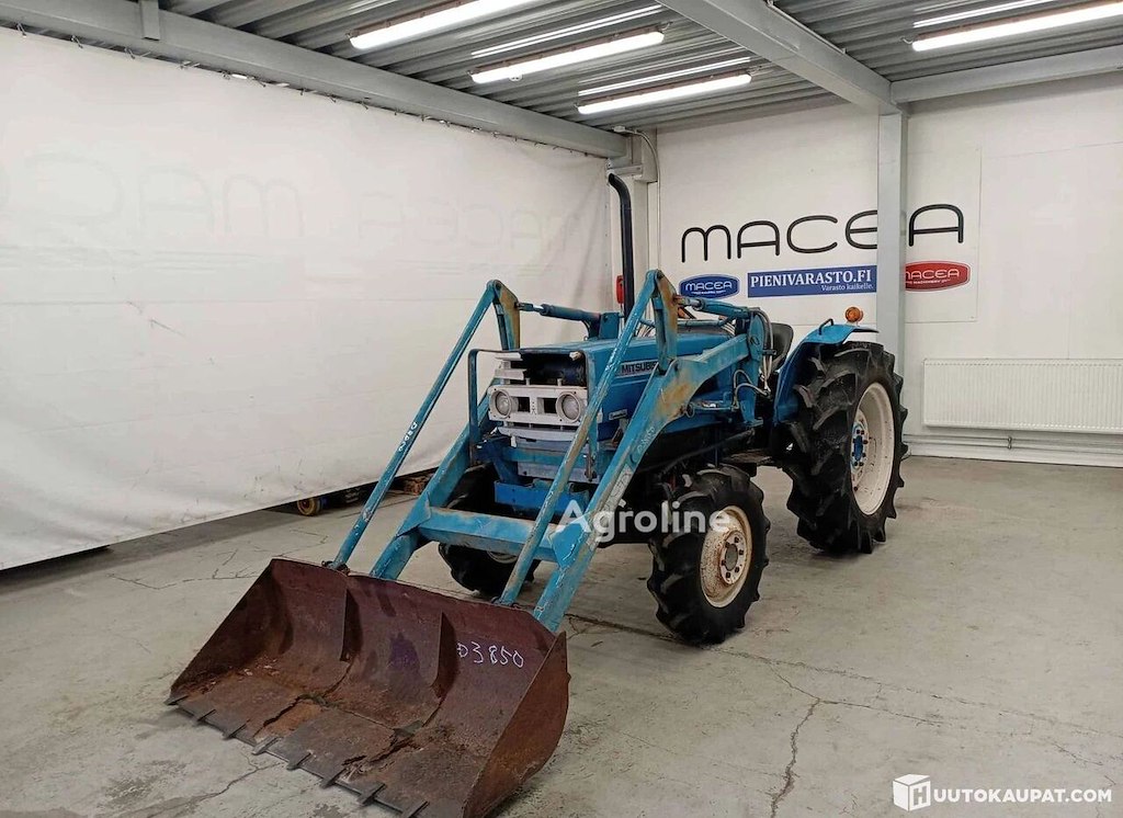 Prodaje se Mitsubishi D3850FD 38 hp 4WD tractor with front loader, Diesel, Lahti mini traktor na aukciji