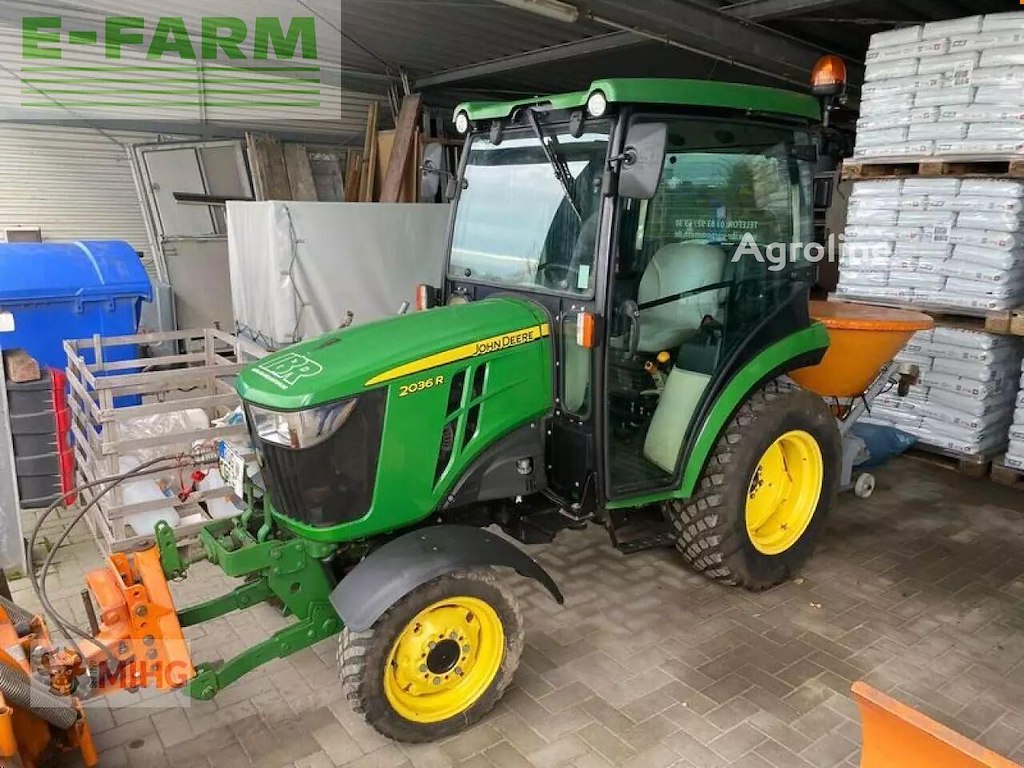 John Deere 2036r mini traktor
