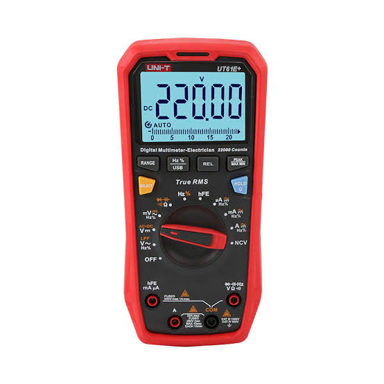 UNI-T UT61E+ True RMS digitalni multimetar 22000 counts, 1000V, 20A, USB, NCV, CAT III/CAT IV