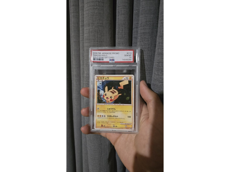 RETKA Pokémon Pikachu #019 PSA 10 – JAPAN PROMO