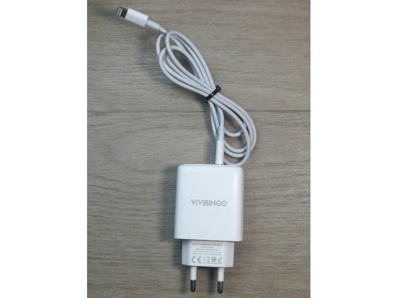 Super brzi punjac 40W sa kablom sa Lightning konektorom