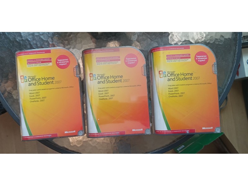 Microsoft Office 2007 (Home student-srpski)