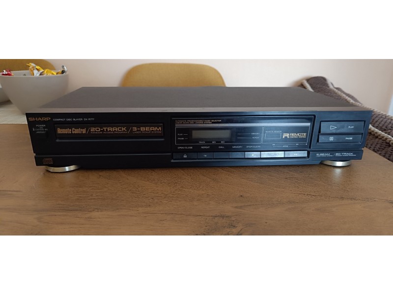 Sharp compact disk player