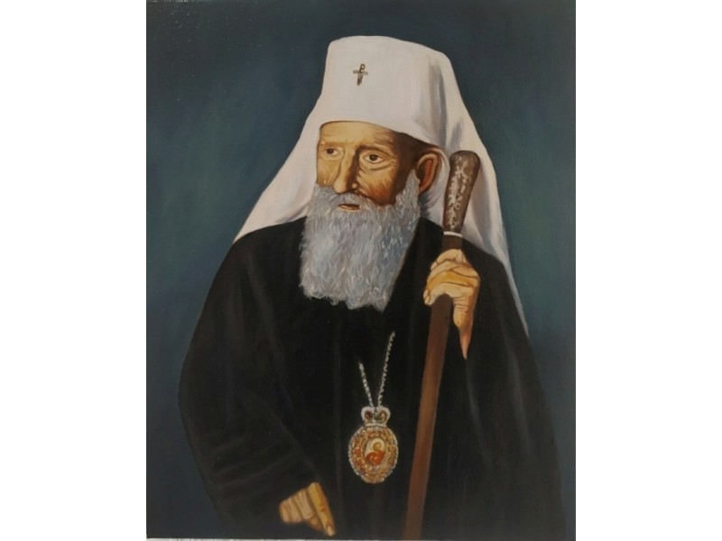 Patrijarh Pavle, ulje, 50x40cm