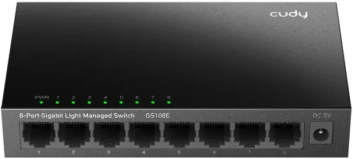 Cudy GS108E 8-Port Gigabit Light Managed Switch