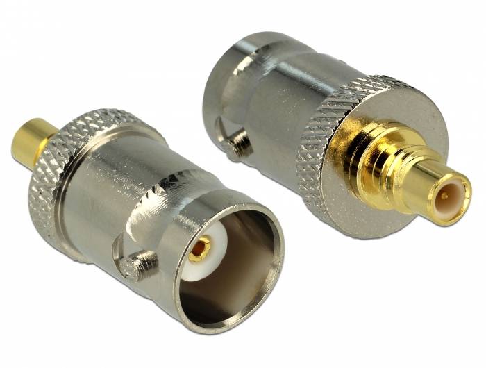 Delock 65857 SMC adapter SMC-utičnica – BNC ženski konektor 6 GHz, 50 Ω