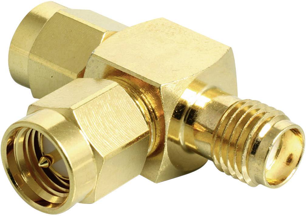 Delock 88710 SMA adapter SMA-utikač – SMA-utičnica zlata