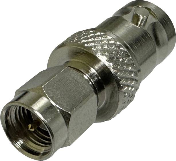 BKL Electronic 0409033 SMA adapter SMA-utikač – BNC ženski konektor 100/200 MHz (polarizovano/nepolarizovano) Hz, 50 Ω