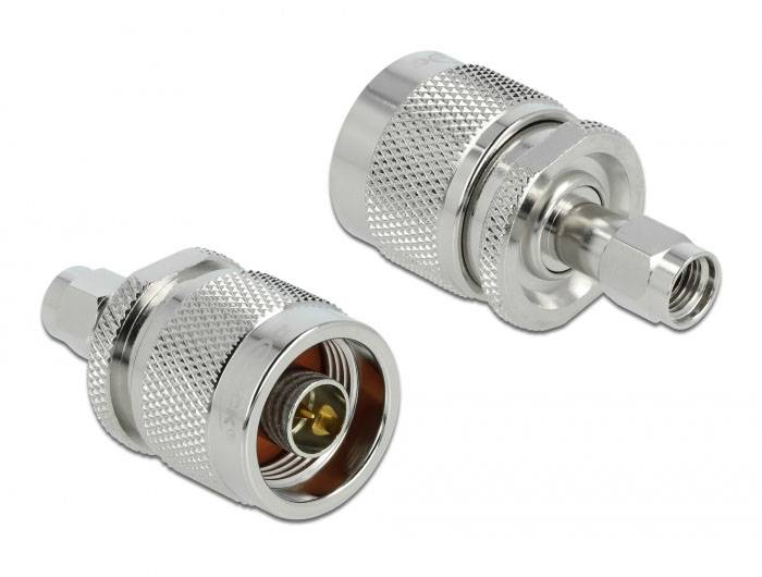 Delock 89902 N adapter muški konektor N – RPSMA utikač 50 Ω