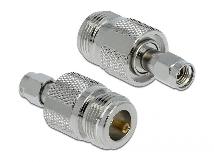 Delock 89903 N adapter ženski konektor N – RPSMA utikač 50 Ω