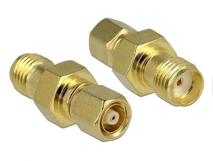 Delock 65869 SMC adapter SMC-utikač – SMA-utičnica 6 GHz, 50 Ω