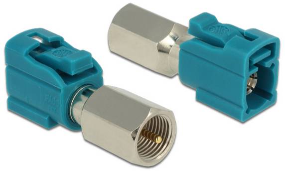 Delock 88927 HF-adapter Fakra ženski konektor – muški FME 50 Ω