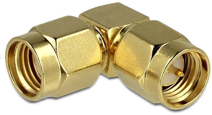 Delock 88826 HF-adapter RPSMA utikač – SMA-utikač 50 Ω