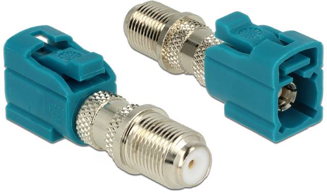 Delock 89464 HF-adapter Fakra ženski konektor – F 50 Ω