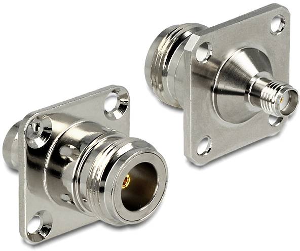 Delock 88834 N adapter ženski konektor N – SMA-utičnica 50 Ω