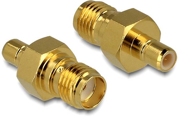Delock 88828 HF-adapter SMA-utičnica – SMB-utičnica 50 Ω