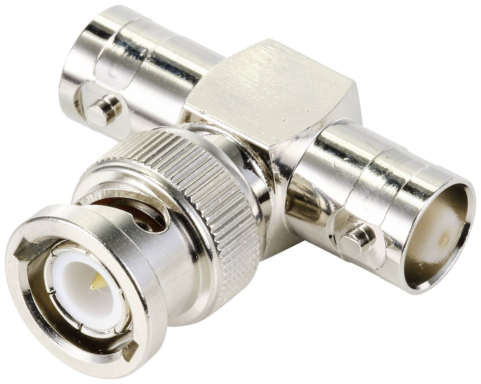 TRU Components TC-10101484 BNC-adapter BNC muški konektor – ženski 50 Ω