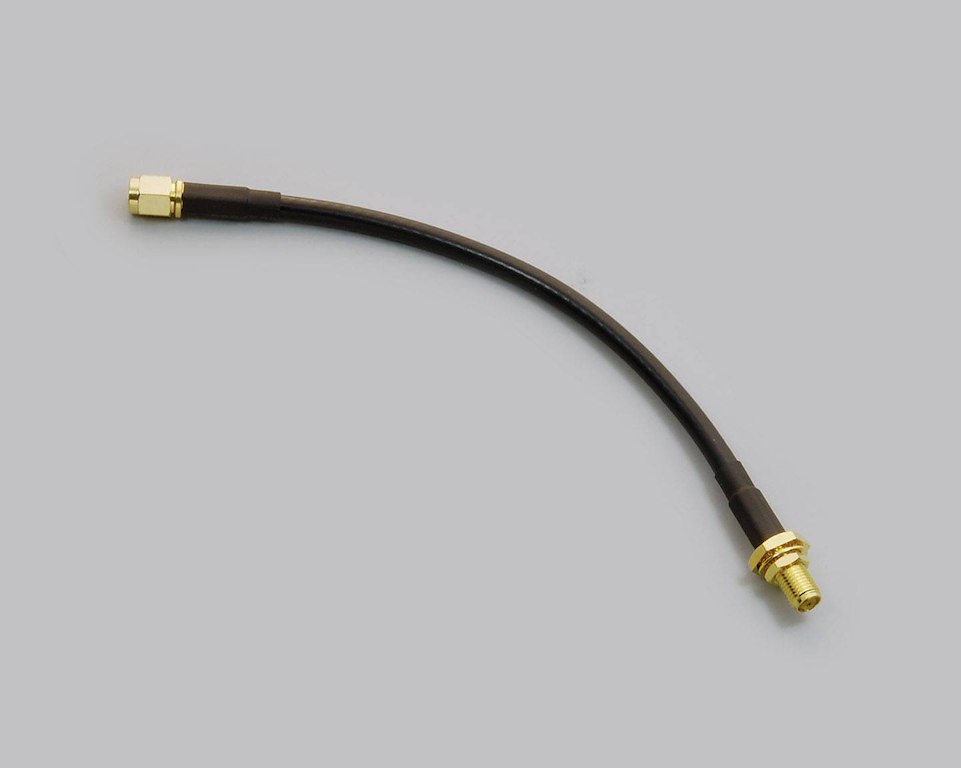 BKL Electronic 0409108 HF-adapter SMA-utičnica – SMA-utikač 50 Ω