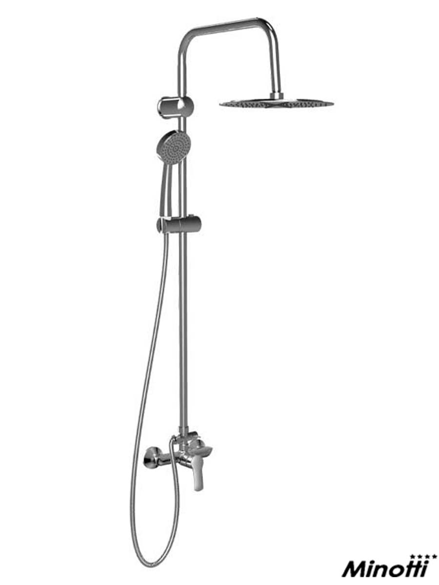 Usponski tuš sa tuš ružom i ručnim tušem Moon Minotti MUT-075/10003C