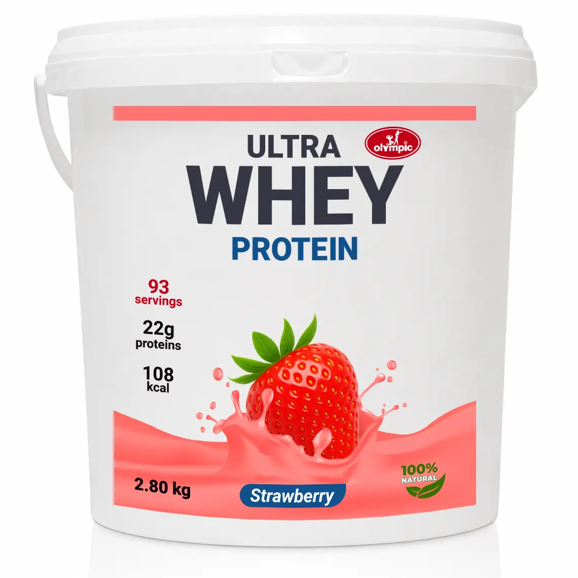 Olympic Ultra Whey Protein Jagoda, 2.8 kg