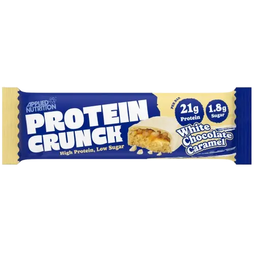 Applied Nutrition Proteinska čokoladica Crunch Bar, Bela čokolada kikiriki, 62g
