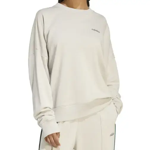 Adidas Ženski duks W Cp Crw Wonalu/Cgreen, Krem