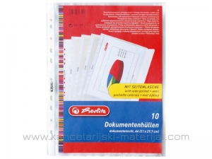HERLITZ 5896204 U folija A4 sa perforacijom i preklopom 1/10