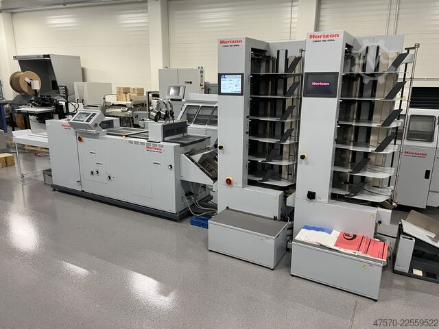 Linija za izradu brošura
Horizon VAC-600Ha + VAC-600Hc + SPF-200a + FC-200a Booklet Making Line