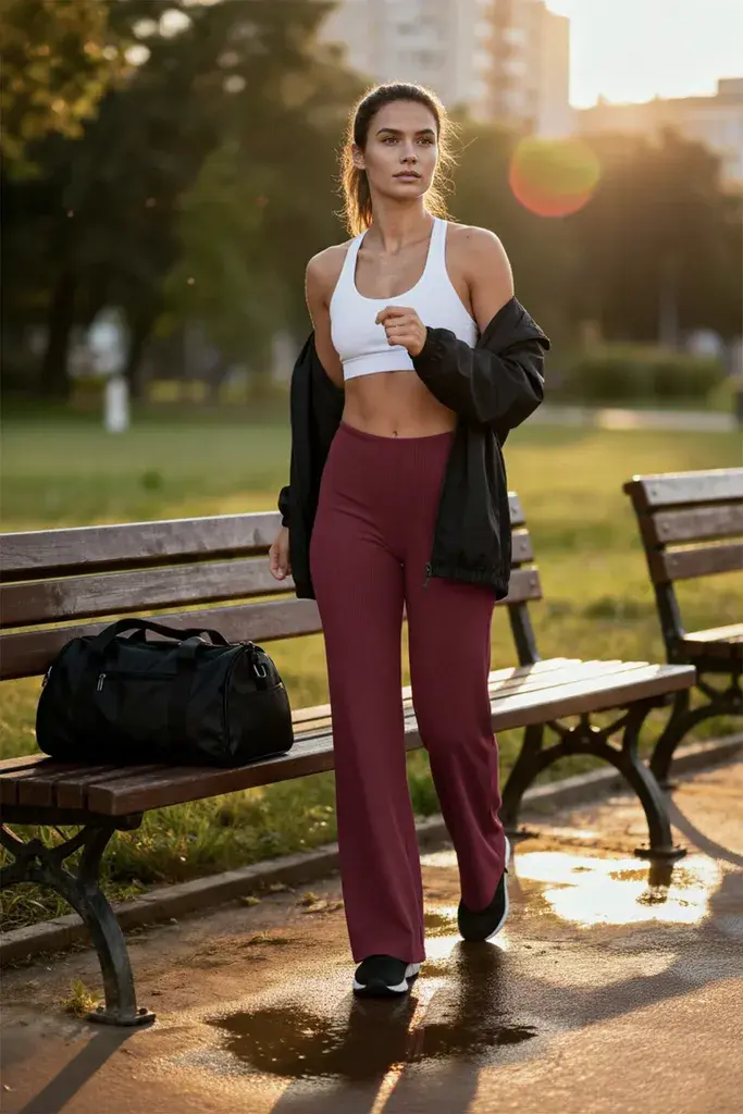 Trendyol Milla Ženski donji deo Thmaw26Ea00004, Bordo