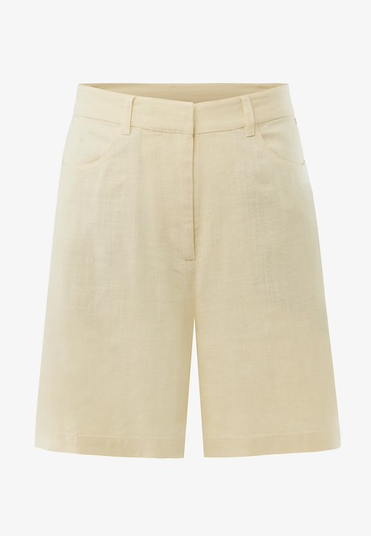 Mexx Ženski šorts MF007301661W, Široke nogavice, Žuti